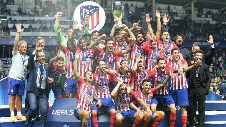 Atlético de Madrid bate Real na prorrogação e conquista a Supercopa da ...