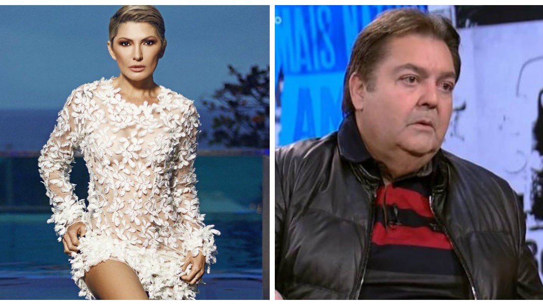 Antonia Fontenelle revela mal-estar com Faustão: “Me fez uma grosseria ...