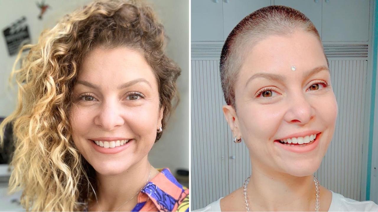 Atriz Bárbara Borges radicaliza e surge careca: “Renovação” - ISTOÉ ...