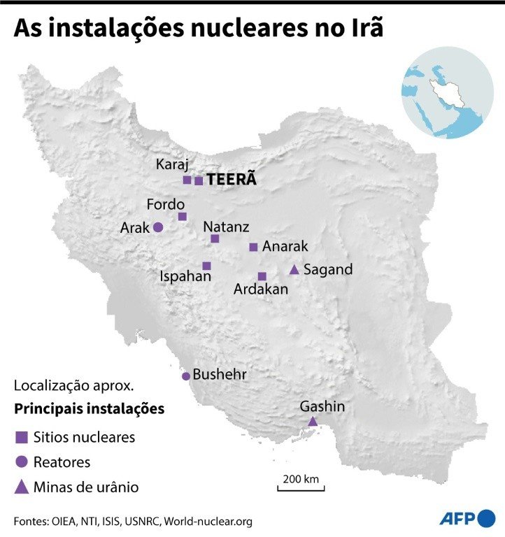 Irã dá acesso à AIEA a sítios suspeitos de atividade nuclear - ISTOÉ ...