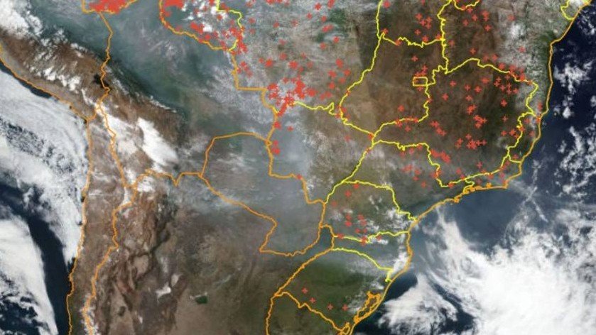 Fumaça da Amazônia e Pantanal começa a chegar a cidades do Sudeste e ...