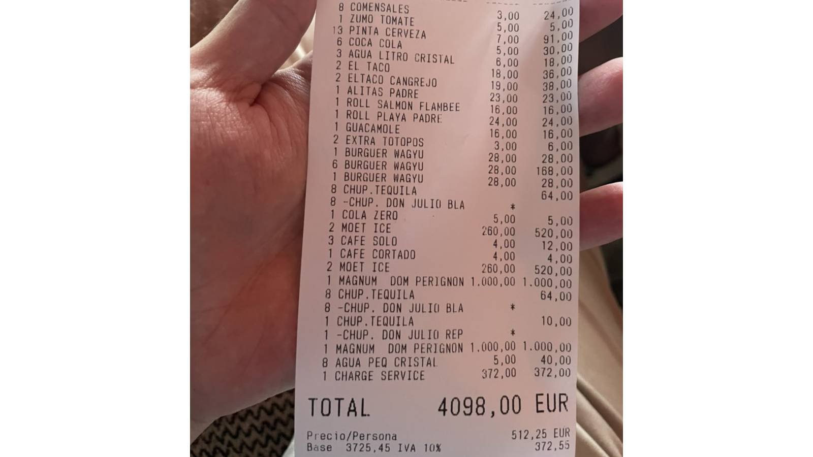Homem gasta R$ 23 mil em restaurante, mas reclama de “fraude” em preço ...