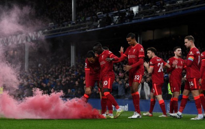 Salah Brilha Marca Dois E Liverpool Goleia O Everton Em Derby Pela