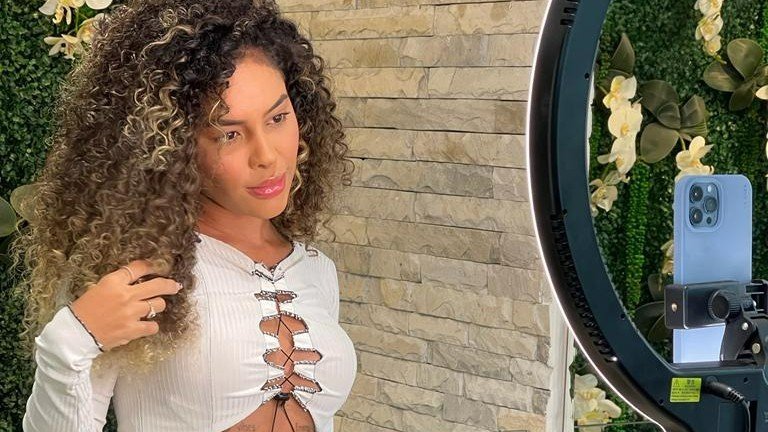 Influencer e ex-A Fazenda, Sthe Matos muda visual e adota megahair ...