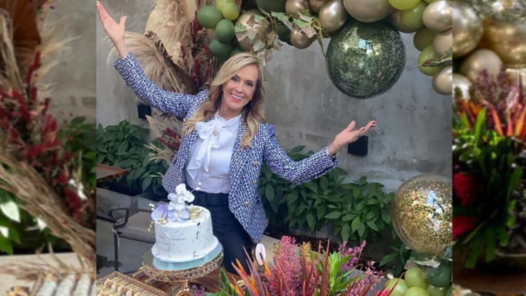 Helô Pinheiro comemora aniversário de 77 anos em restaurante em São ...