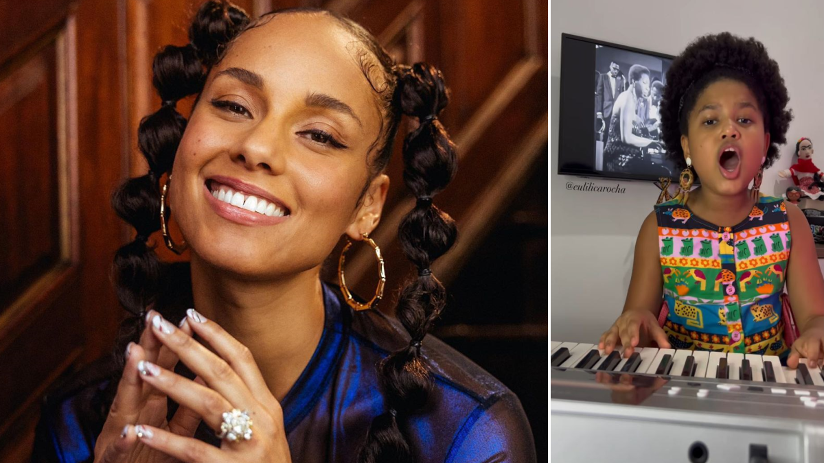 Alicia Keys compartilha vídeo da baiana Lilica Rocha cantando Nina ...