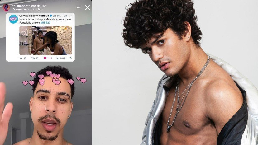 Thiago Pantaleão demonstra interesse em formar casal com Gabriel Santana após BBB23: ‘Tô ...