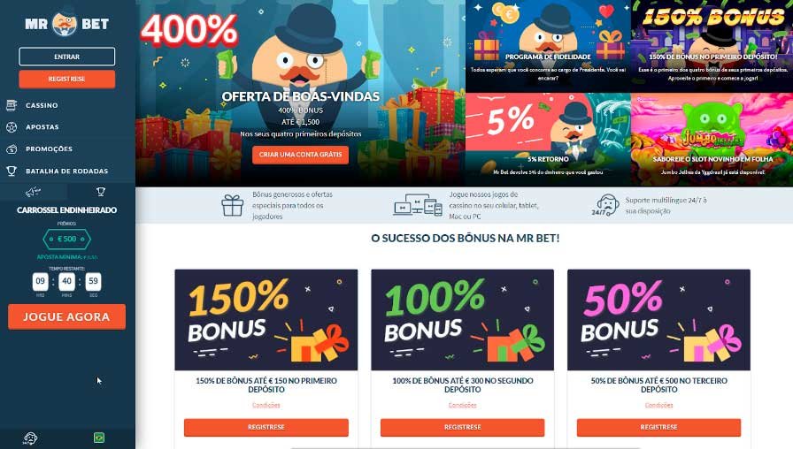 Cassino online com bônus e retorno para todos os jogadores ...