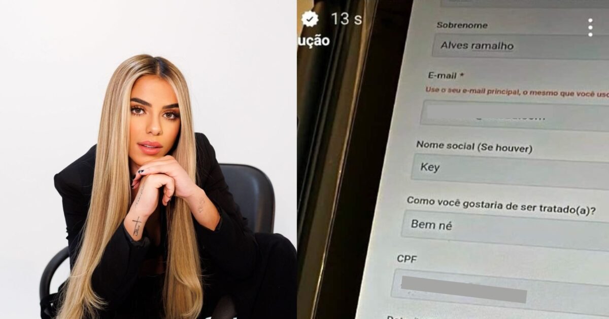 Key Alves faz confusão em formulário e vira piada na web - ISTOÉ ... Key Alves faz confusão em formulário e vira piada na web - ISTOÉ ...