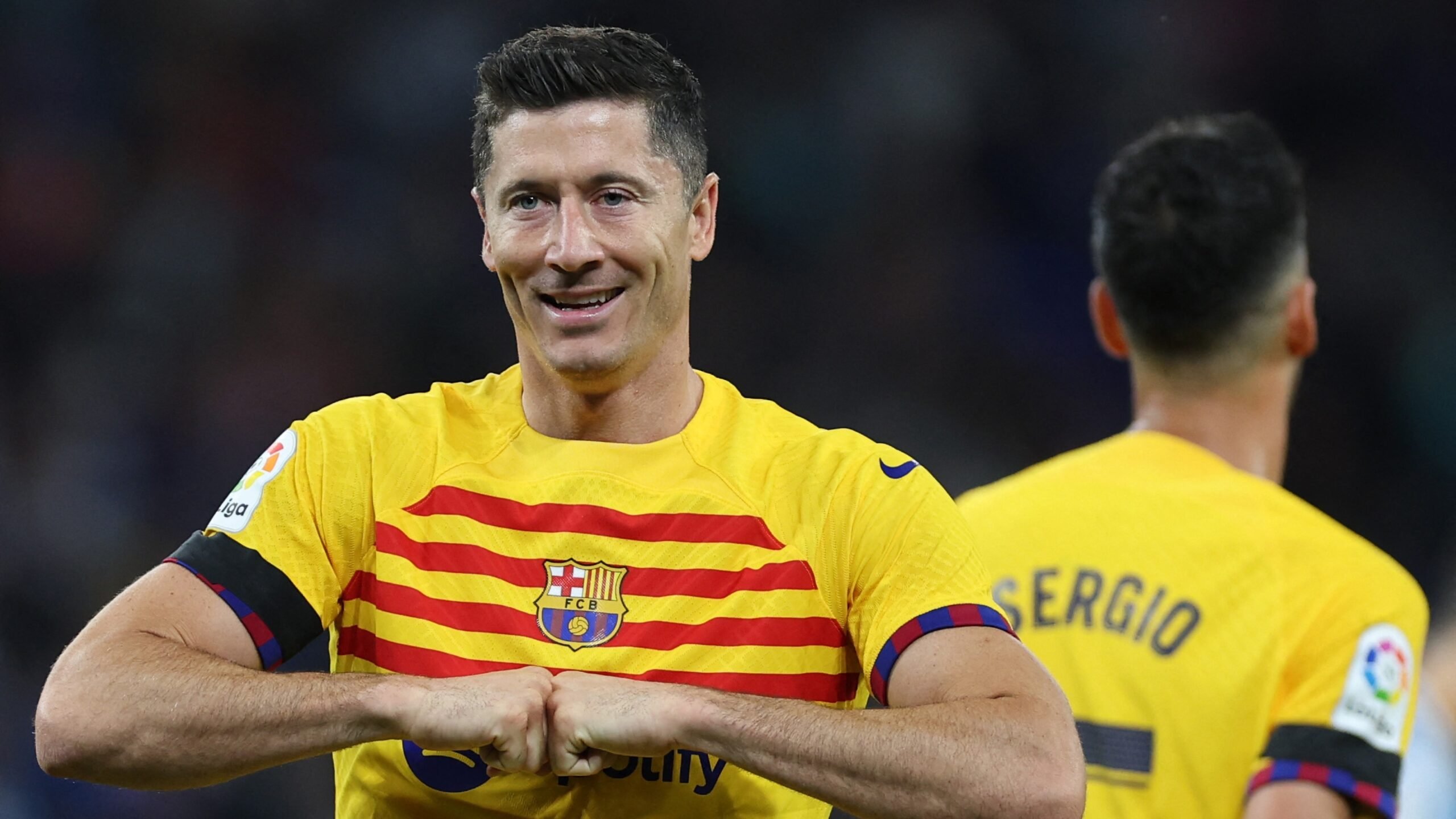 Lewandowski comemora título do espanhol com dancinha; assista - ISTOÉ ...