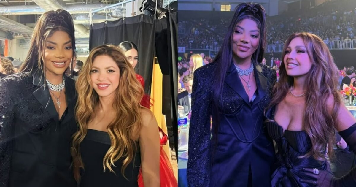 Ludmilla conhece Shakira e Thalía durante o ‘Latin Billboard Woman ...