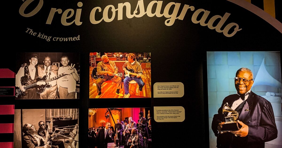 Rei do Blues: A saga imersiva de B.B King em exposição do MIS - ISTOÉ ...
