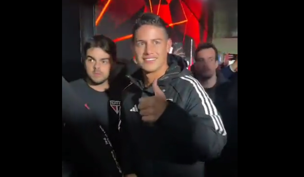 Torcida do São Paulo recebe James Rodríguez no aeroporto com festa e ...