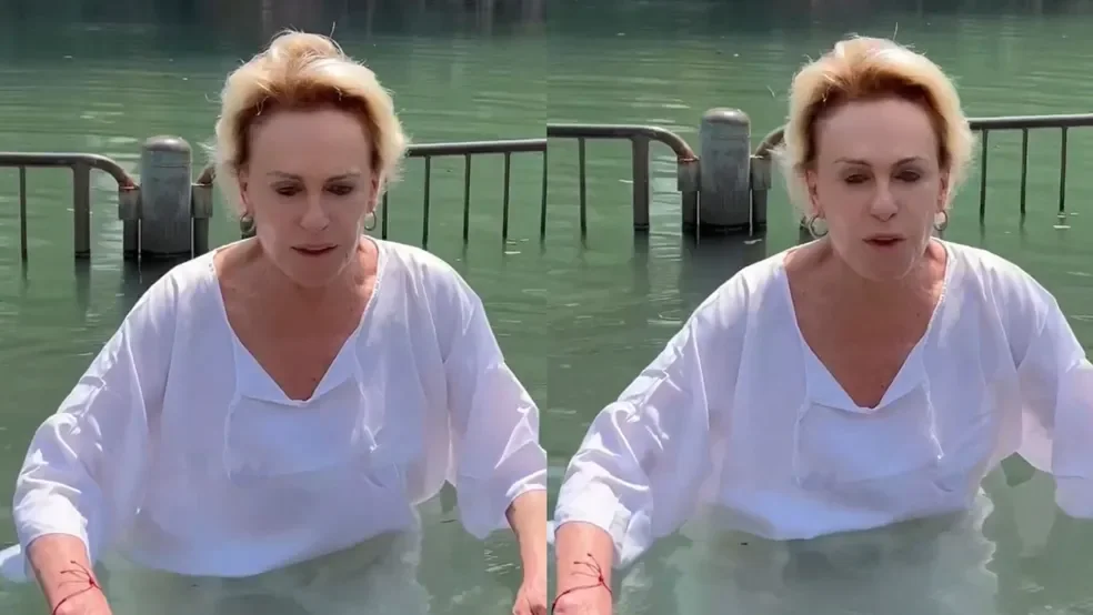 Ana Maria Braga responde críticas que recebeu após se batizar no Rio ...