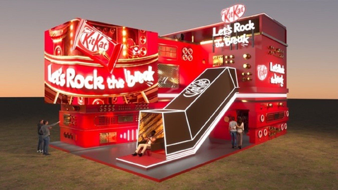 Com três espaços no The Town, Kitkat proporciona experiências e brindes ...