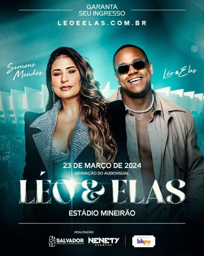 Léo Santana anuncia Simone Mendes como primeira convidada no projeto ...