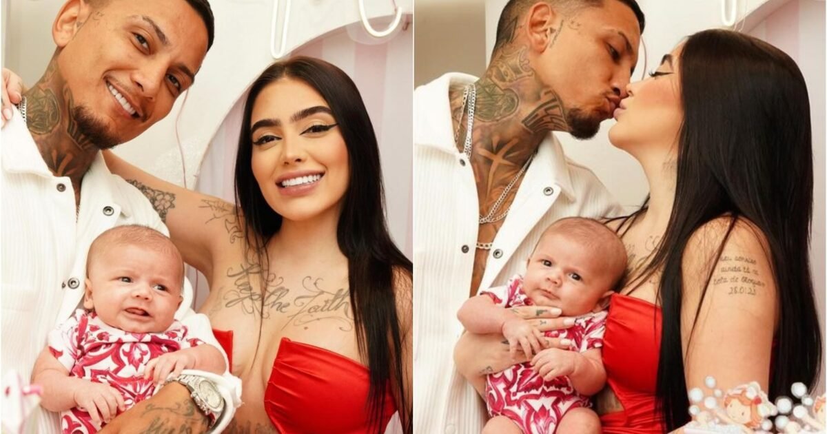 MC Mirella e Dynho Alves celebram primeiro ‘mesversário’ da filha ...
