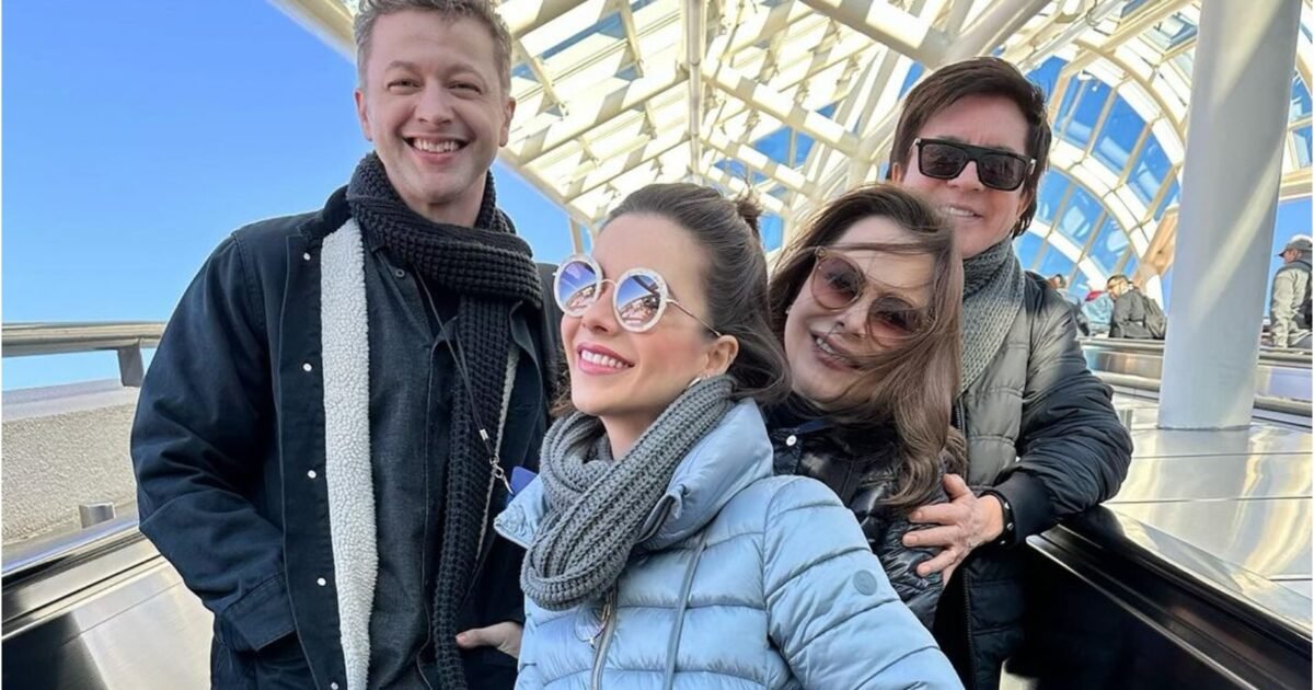 Sandy e Lucas Lima viajam com pais da cantora quatro meses após anúncio ...