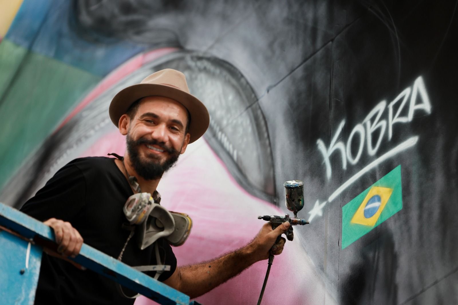 Arte e cidades: Eduardo Kobra dará palestra no Smart City Expo Curitiba - ISTOÉ Independente