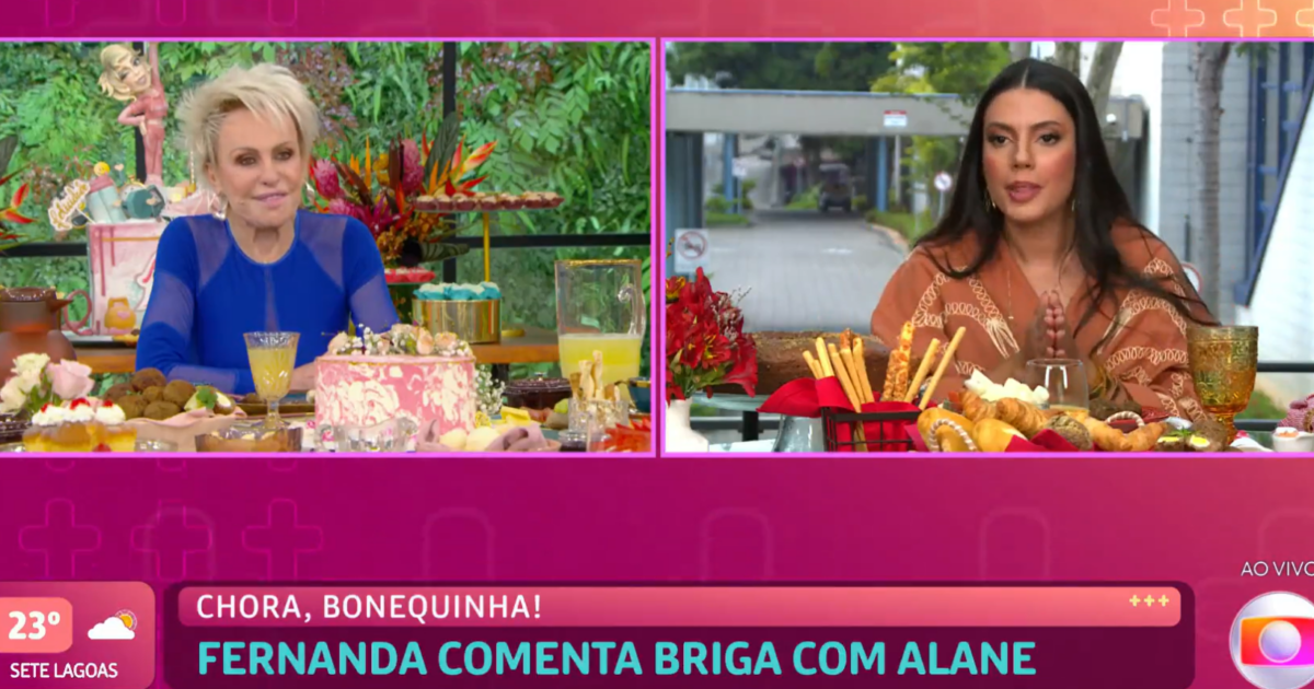 BBB24: Ana Maria Braga e Fernanda protagonizam climão durante o ‘Mais ...