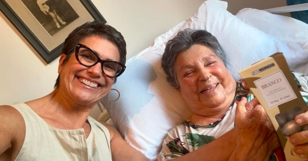 Sandra Annenberg posta foto rara com a mãe, diagnosticada com Alzheimer - ISTOÉ Independente