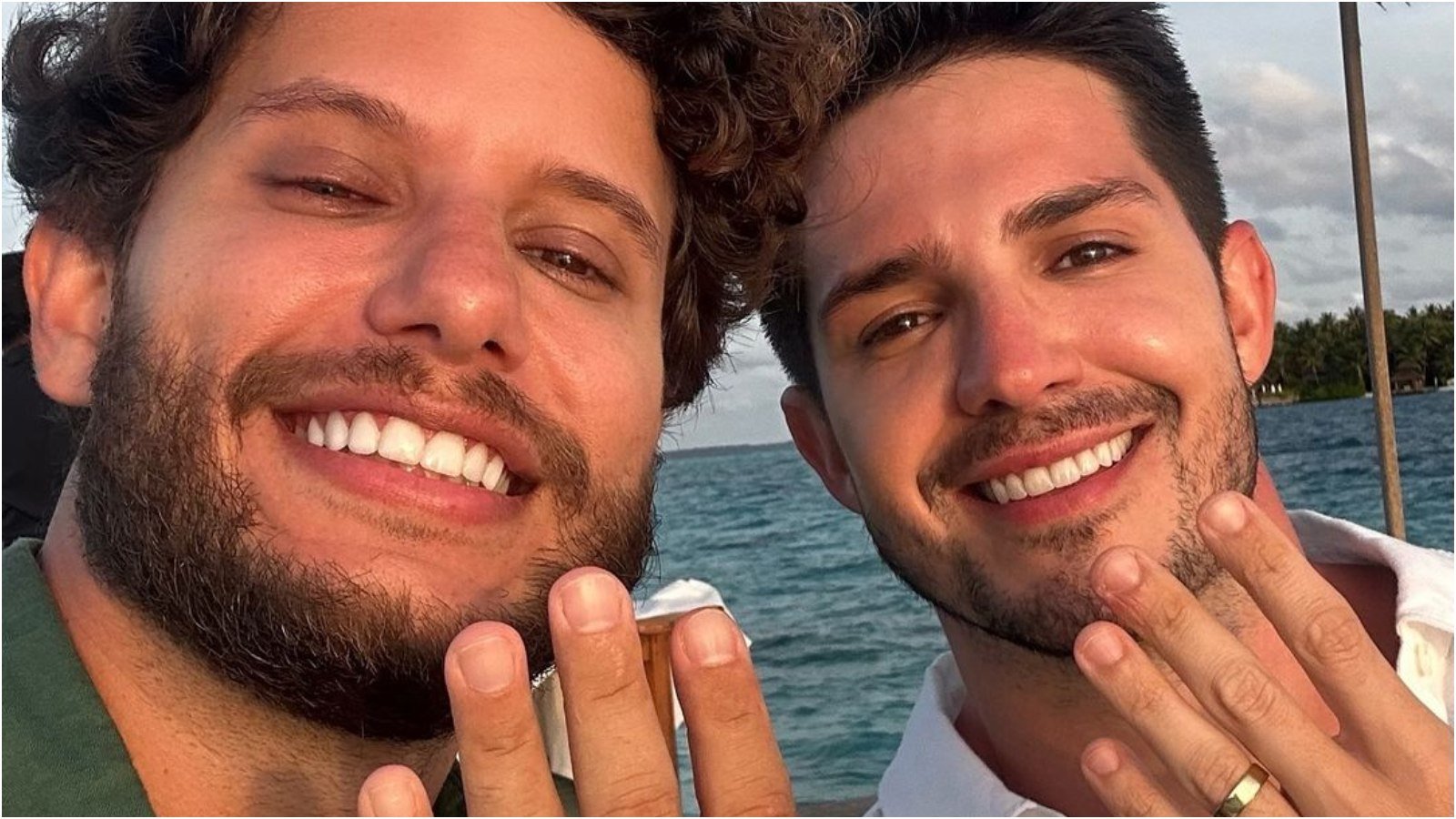 Ator Igor Cosso fica noivo de Heron Leal após 5 anos de relacionamento ...