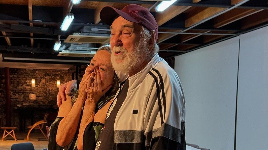 Débora Duarte reaparece ao lado do pai Lima Duarte em novas fotos ...