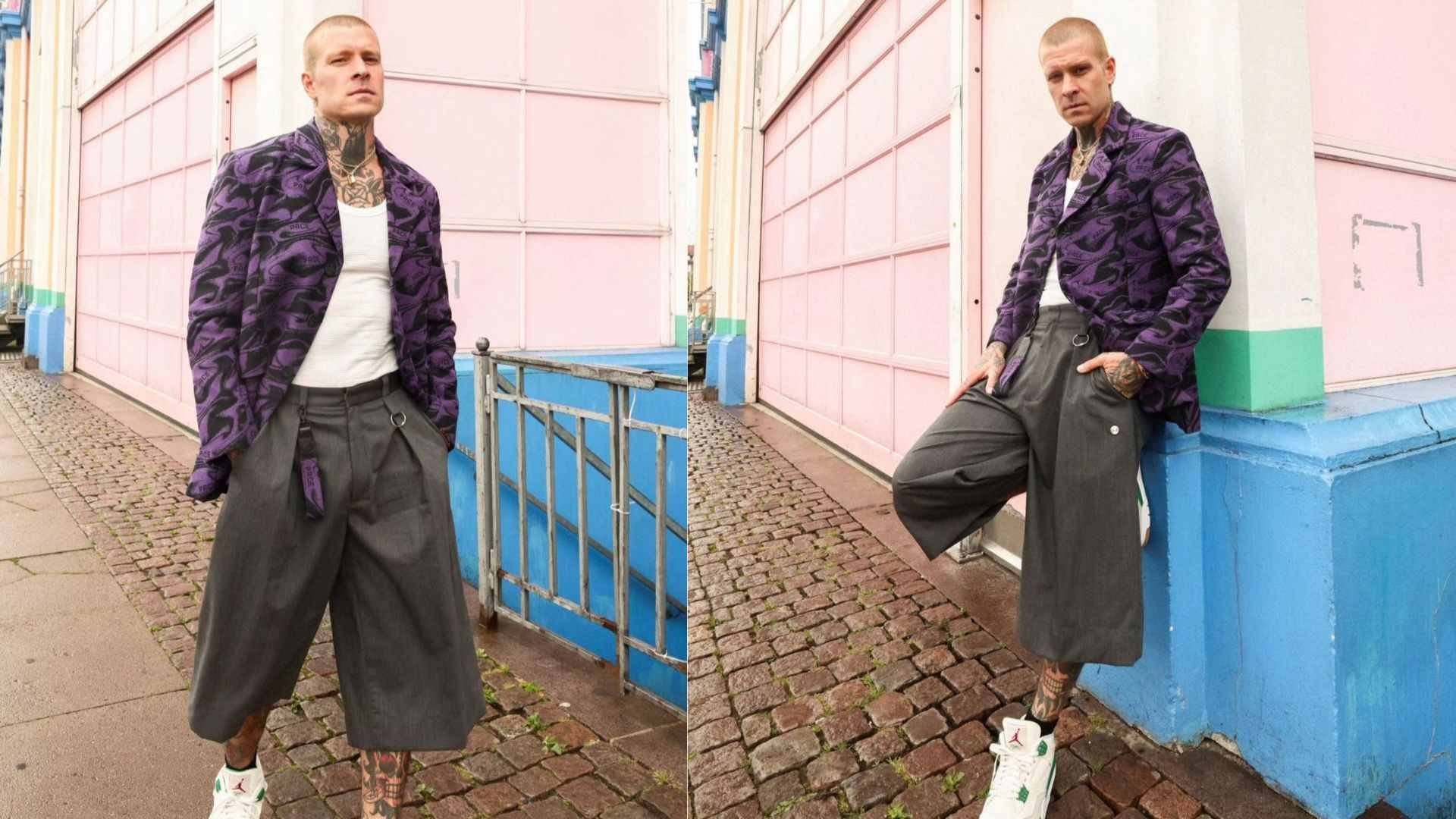 Influenciador Mateus Verdelho chama atenção na Semana de Moda de ...