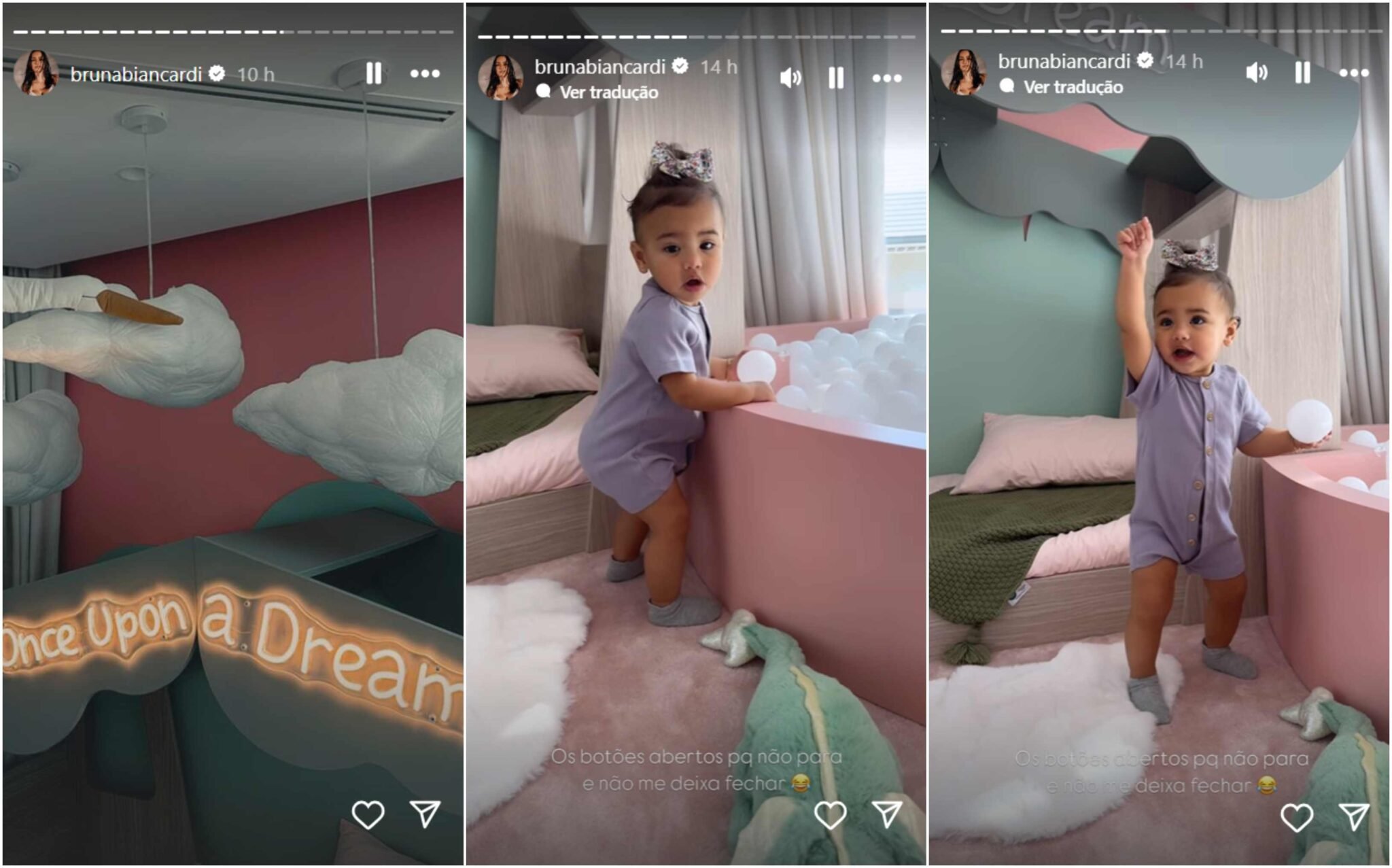 Bruna Biancardi exibe detalhes do quarto de Mavie na Arábia Saudita: ‘Sonho’ - ISTOÉ Independente