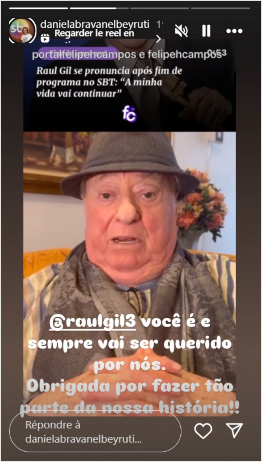 Filha de Silvio Santos se pronuncia sobre demissão de Raul Gil do SBT ...