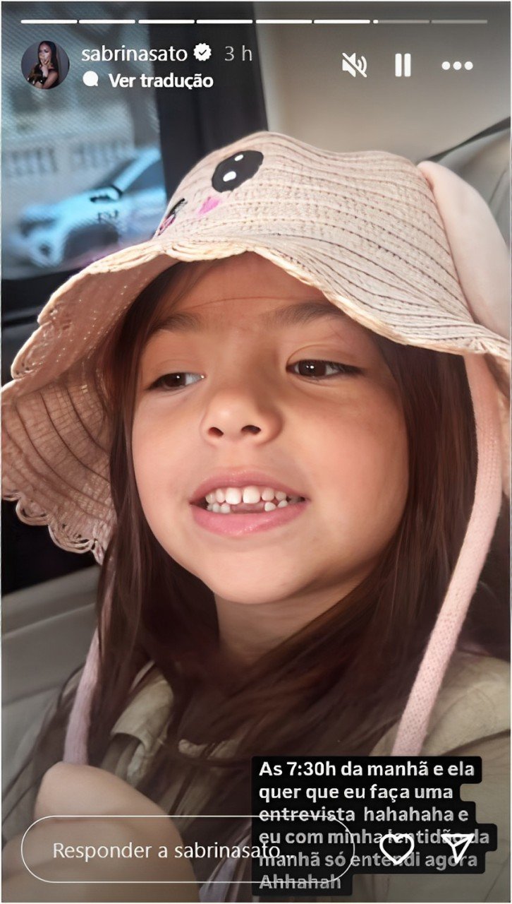 Sabrina Sato registra filha falando inglês: ‘Só entendi agora’ - ISTOÉ ...