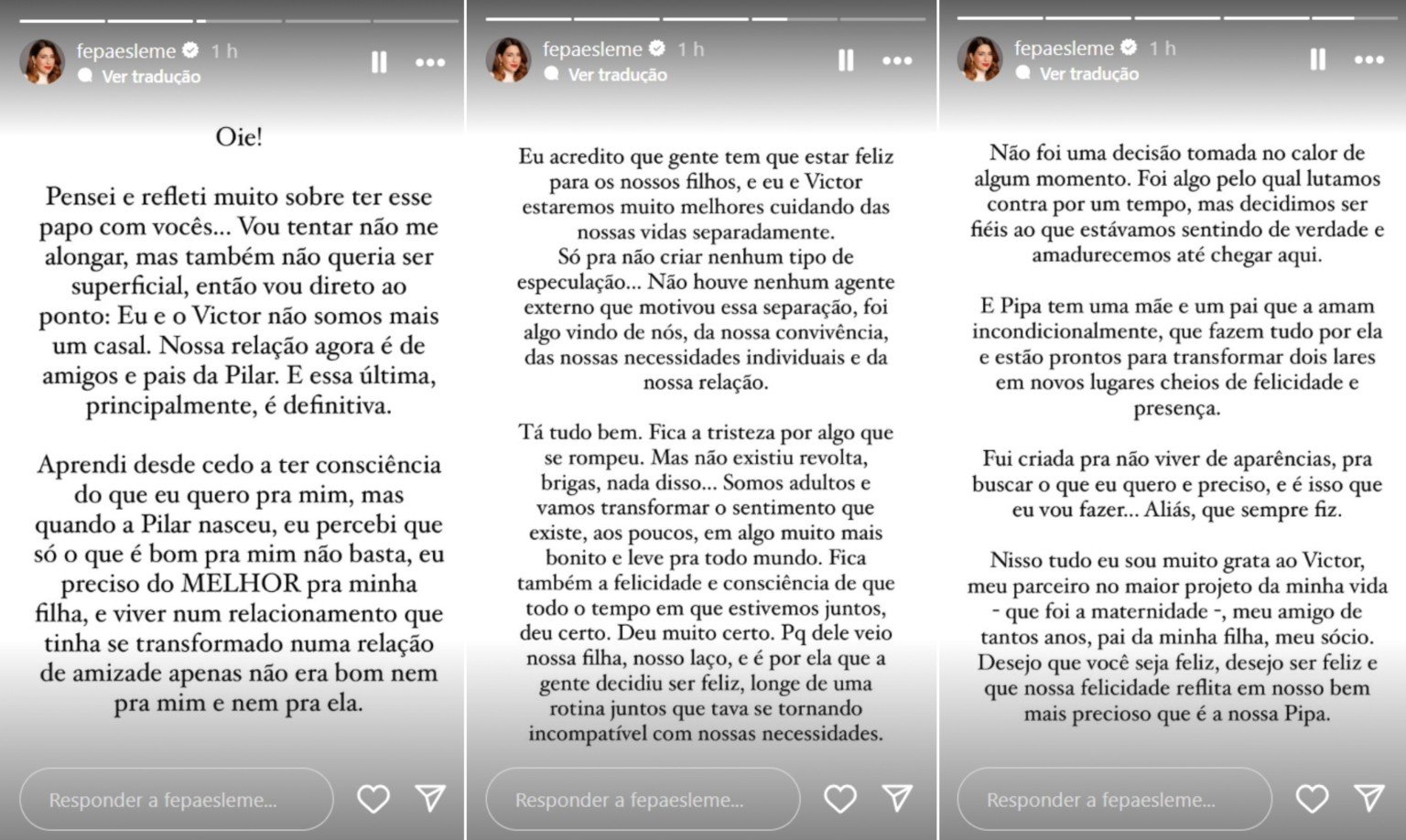 Fernanda Paes Leme anuncia fim de casamento com Victor Sampaio - ISTOÉ ...