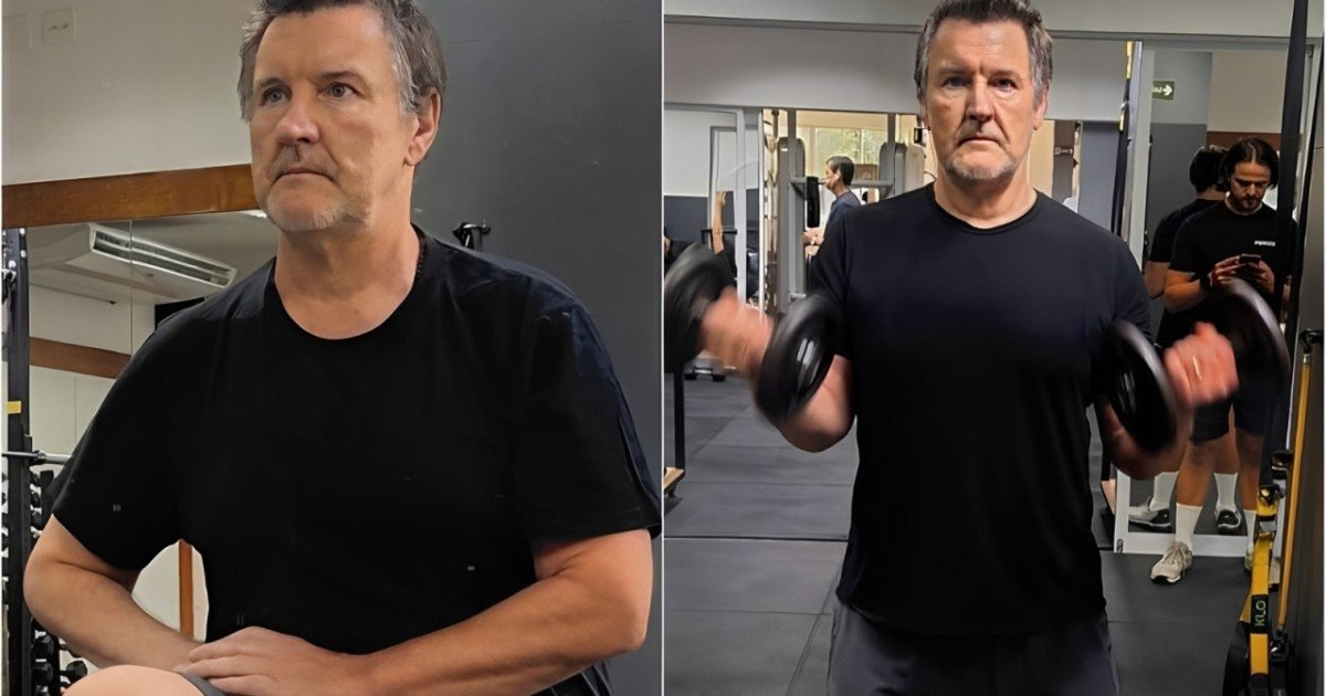 Antonio Calloni compartilha rotina de treino para manter o novo shape ...