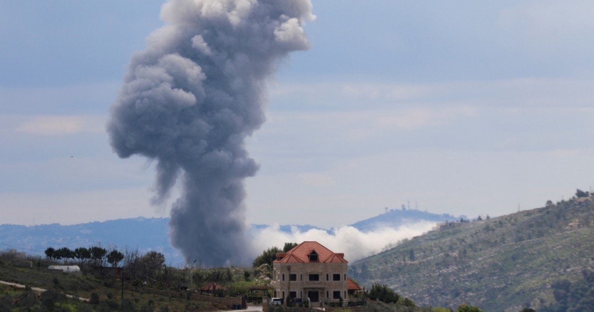 Israel ataca o Líbano em resposta a disparos de foguetes na fronteira ...