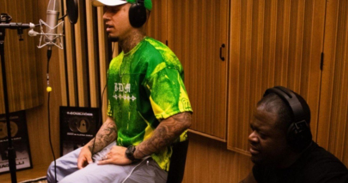 Veigh recebe Poo Bear na sede da Supernova após encontro com Timbaland ...