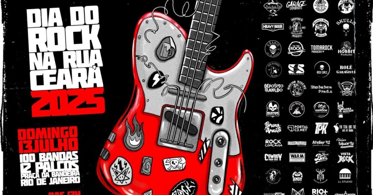 Dia do Rock vai reunir mais de 100 bandas em programação gratuita no ...