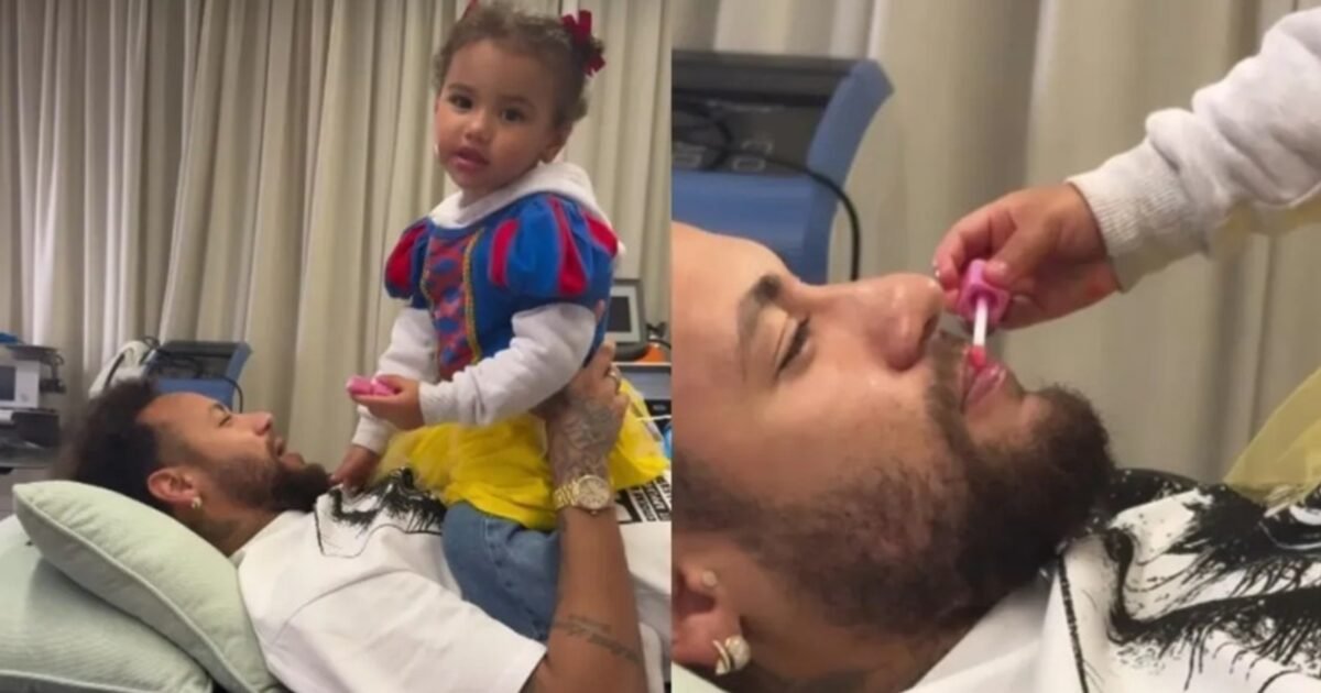 Bruna Biancardi mostra Mavie passando batom em Neymar e encanta fãs: ‘Fofos demais’ - ISTOÉ ...