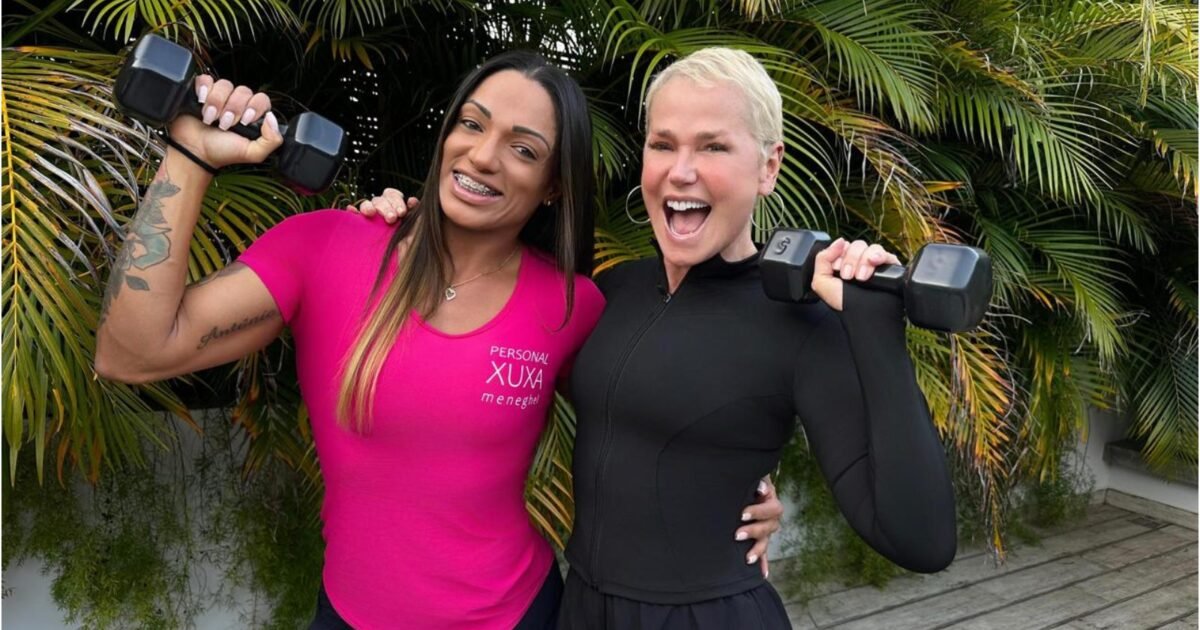 Personal Vanessa Barbosa revela segredo simples do corpo de Xuxa aos 62 ...