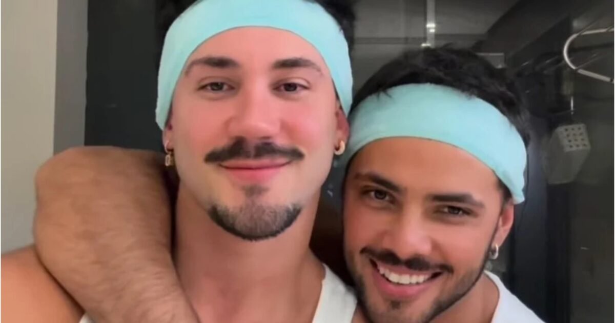Gabriel Fuentes se declara ao namorado, Vittor Fernando, após atentado ...